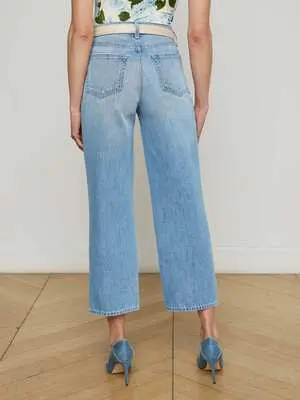 L'Agence June Cropped Stovepipe Jean