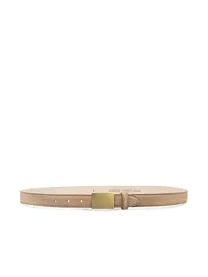 L'Agence Amis Suede Skinny Belt
