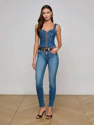 L'Agence Nayeli Corset Top