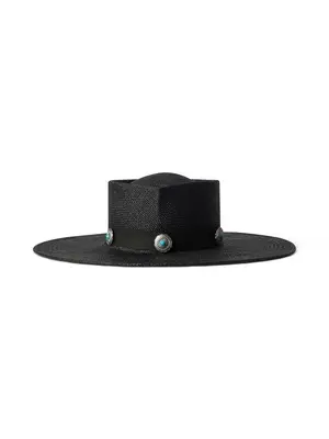 L'Agence Adilah Wide-brim Fedora