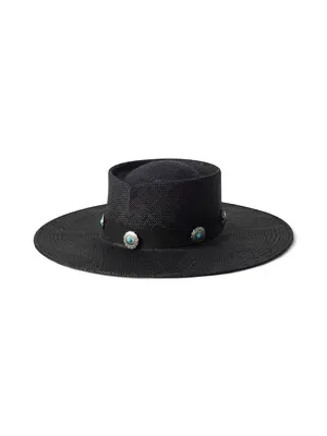 L'Agence Adilah Wide-brim Fedora