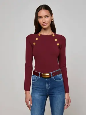 L'agence Button Detailed Sweaters For Women