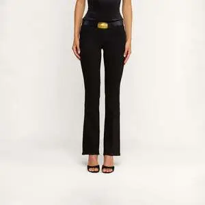 L'Agence Cara Low-rise Bootcut Jean - Noir