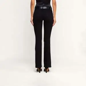 L'Agence Cara Low-rise Bootcut Jean - Noir