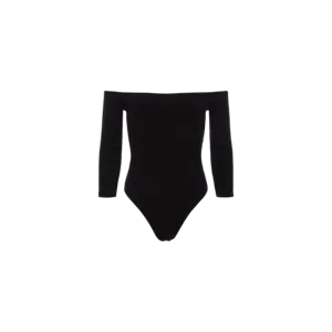 L'Agence Evelyn Off-the-shoulder Bodysuit