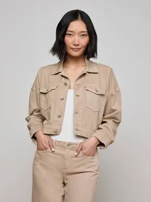 Women's Khaki Denim Jackets