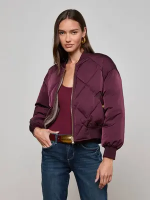 L'Agence Violeta Reversible Puffer