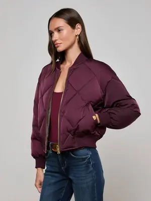 L'Agence Violeta Reversible Puffer