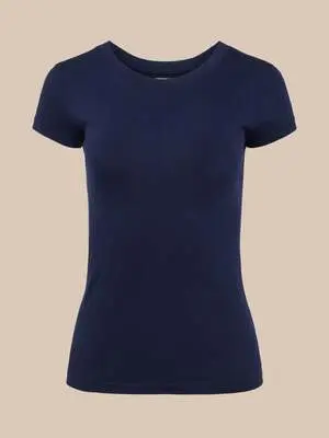 L'Agence Cory Cotton Scoopneck T-shirt