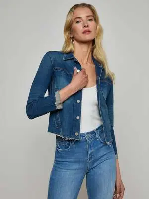 L'AGENCE Janelle Denim Jacket