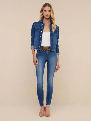 L'Agence Janelle Denim Jacket - Authentique