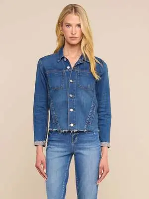 L'Agence Janelle Denim Jacket - Authentique