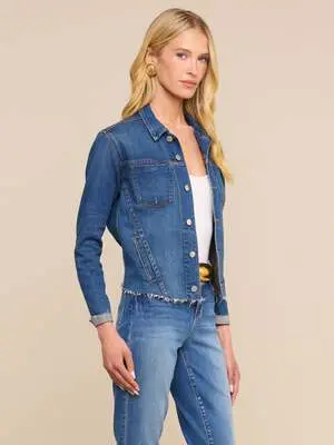 L'Agence Janelle Denim Jacket - Authentique