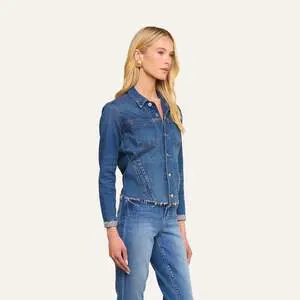 L'Agence Janelle Denim Jacket - Authentique