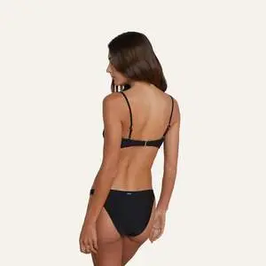 L'Agence Krysta Bandeau Top - Black