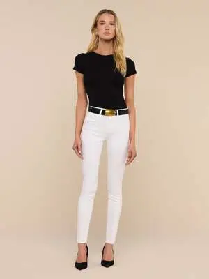 L'Agence Marguerite Skinny Jean - Blanc