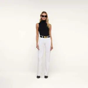 L'Agence Ceci Sleeveless Turtleneck - Black