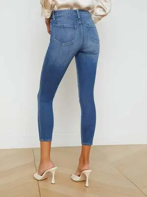 L'Agence Margot Cropped Skinny Jean - Cambridge