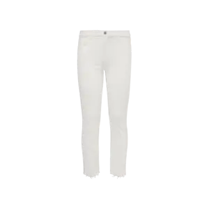 L'Agence Sada Slim-leg Cropped Jean - Blanc
