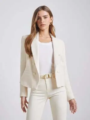 L'Agence Brooke Open-front Blazer