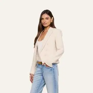 L'Agence Brooke Tweed Blazer