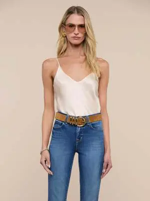 Women's Silk Plunge V-Neck Camisoles