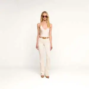 L'Agence Lexi Silk Camisole - Pearl