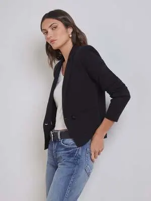 L'Agence Sofia Knit Blazer