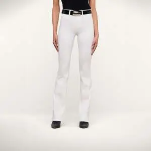 L'Agence Selma Bootcut Jeans - Blanc