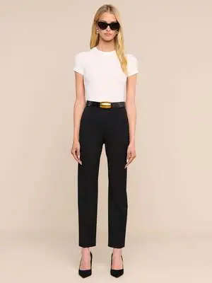 L'Agence Ressi Micro-rib T-shirt