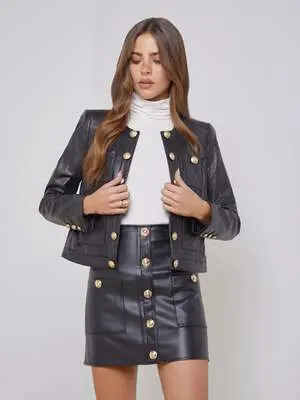 L'Agence Leather Jackets