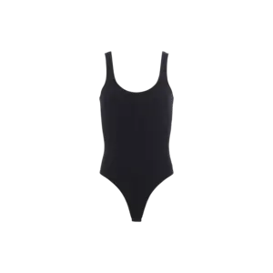 L'Agence Nica Scoopneck Bodysuit - Black