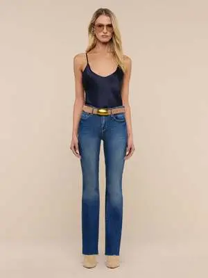 L'Agence Sneeki Low-rise Straight-leg Jeans - Hasting