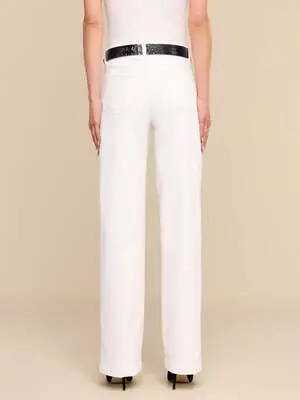 L'Agence Scottie Wide-leg Jean - Blanc