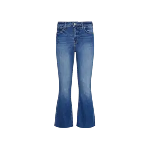 L'Agence Kendra Cropped Flare Jean - Cambridge