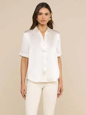 L'Agence Short Sleeved Blouses