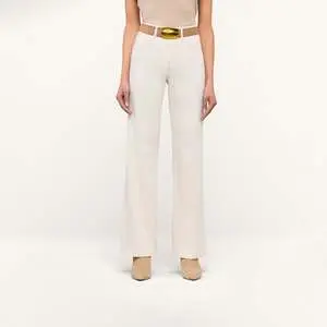 L'Agence Scottie Wide-leg Jean - Macadamia