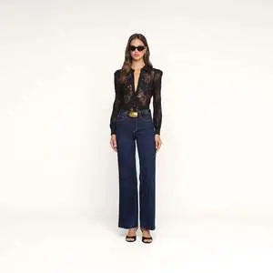L'Agence Jenica Lace Blouse Top