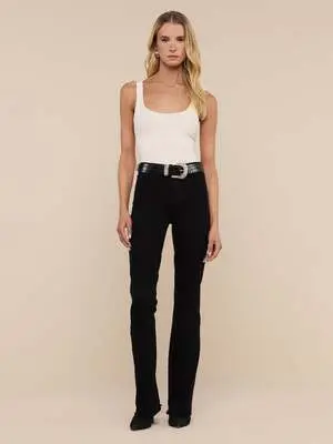 L'Agence Nica Scoopneck Bodysuit - Ivory