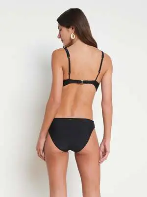 L'Agence Nicole Bikini Bottom - Black