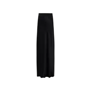 L'Agence Ryker Silk Maxi Skirt - Black
