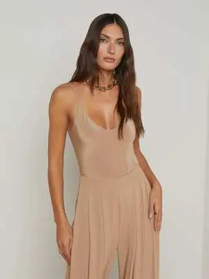 Women's Silk Plunge V-Neck Camisoles