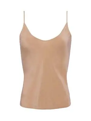L'Agence Lexi Silk Camisole - Cappuccino