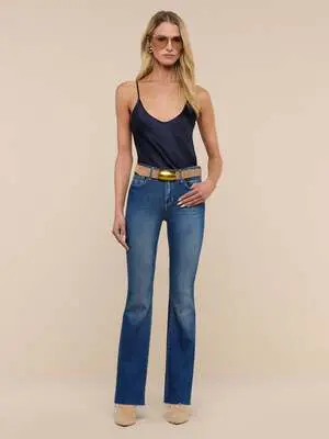 L'Agence Lexi Silk Camisole - Midnight