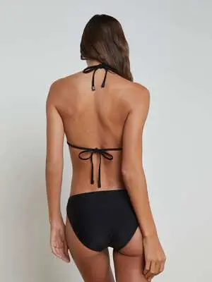 L'Agence Nicole Bikini Bottom - Black