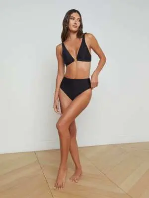 L'agence High Waisted Swimsuits