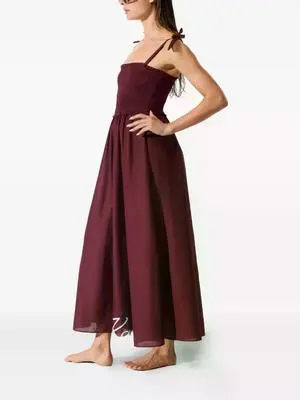 Karl Lagerfeld Signature Beach Dress - Red