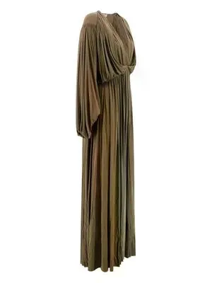 Philosophy Di Lorenzo Serafini Draped V-neck Maxi Dress