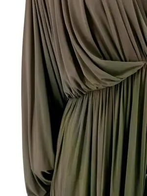 Philosophy Di Lorenzo Serafini Draped V-neck Maxi Dress