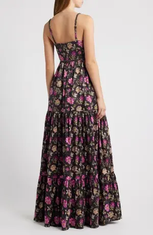 Likely Tessa Floral Maxi Gown